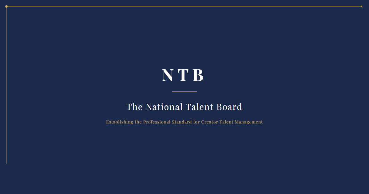Code of Professional Ethics - The National Talent Board
